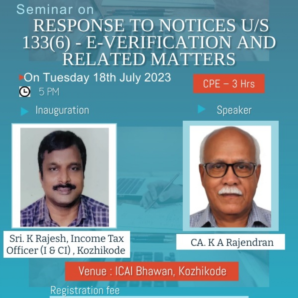 Homepage | ICAI CALICUT